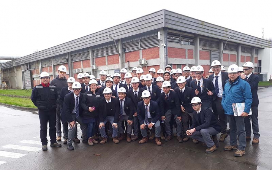 Cuarto A TP conoció Compañía Chilena de Fósforos de Retiro-Parral